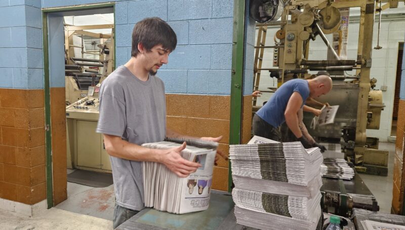 News press repaired, Tuesday paper to be delivered Wednesday | News ...